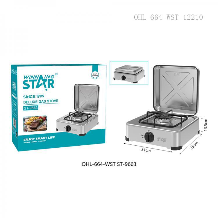 Winning Star ST-9663 1-Burner Gas Stove Camping Stove – Yammine Electronics