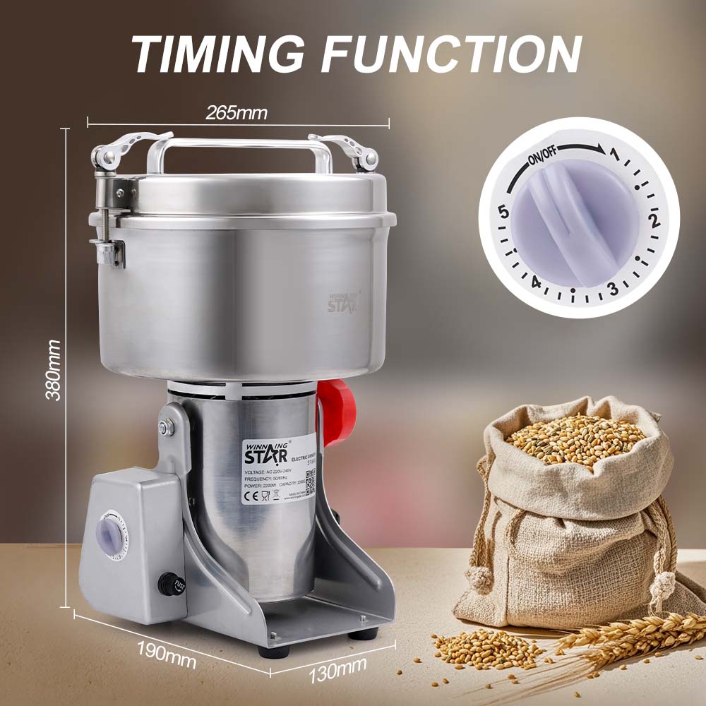 Winning Star ST-9404 2200W Grinder Stainless Steel – Yammine Electronics