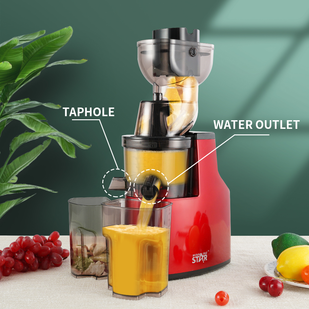 Winning Star ST-1000 Classic Wide Chute Juicer Extractor Machine ...