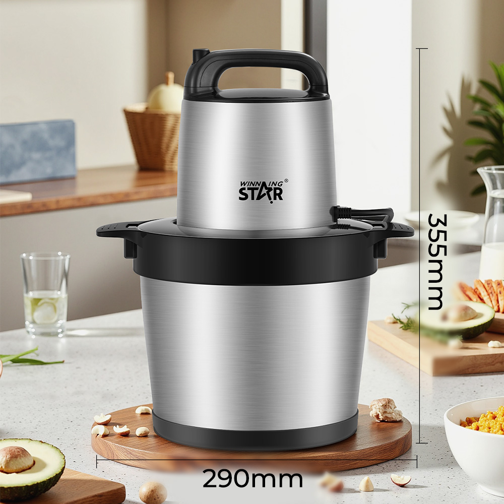 Winning Star ST-5566 Powerful 1000W 6L Food Processor – Yammine Electronics