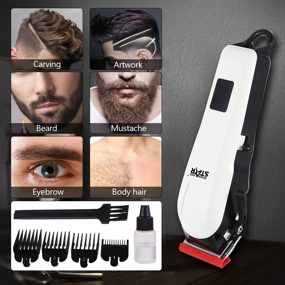 Winning Star Hair Clipper Cutting Trimmer ST-5605H Men Barbing Machine ...